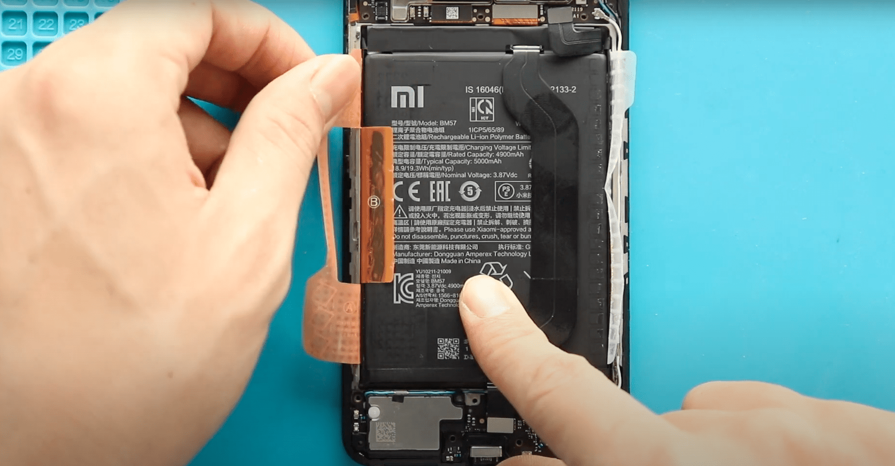 DIY Redmi Note 10 Pro 5g | Poco X3 GT BM57 Battery Repair Guide