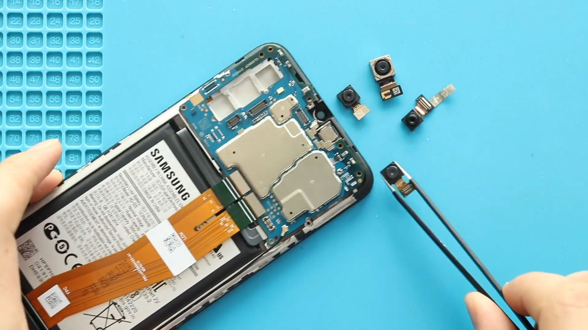 DIY Samsung Galaxy A02S | M02s Front & Back Camera Repair Guide - DIY ...