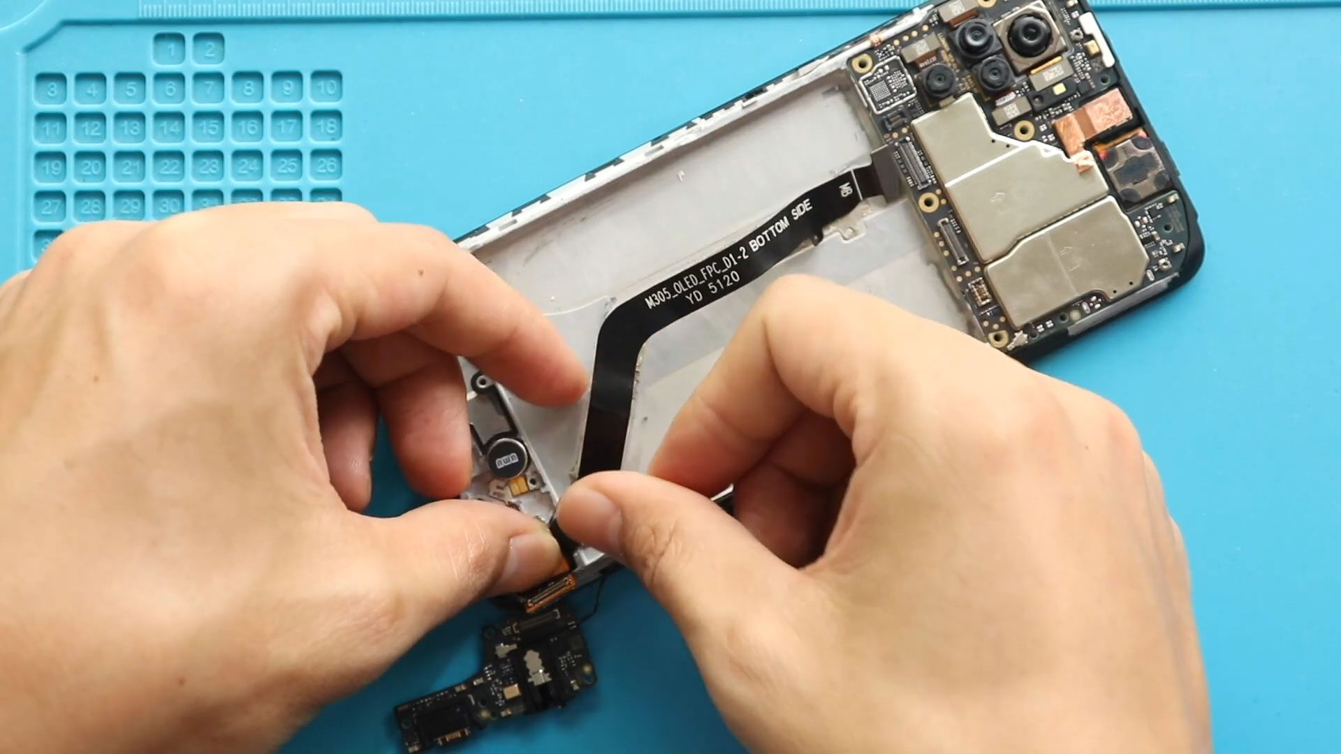 DIY Xiaomi Redmi Note 10 | Note 10s LCD Flex Cable Repair Guide - DIY ...