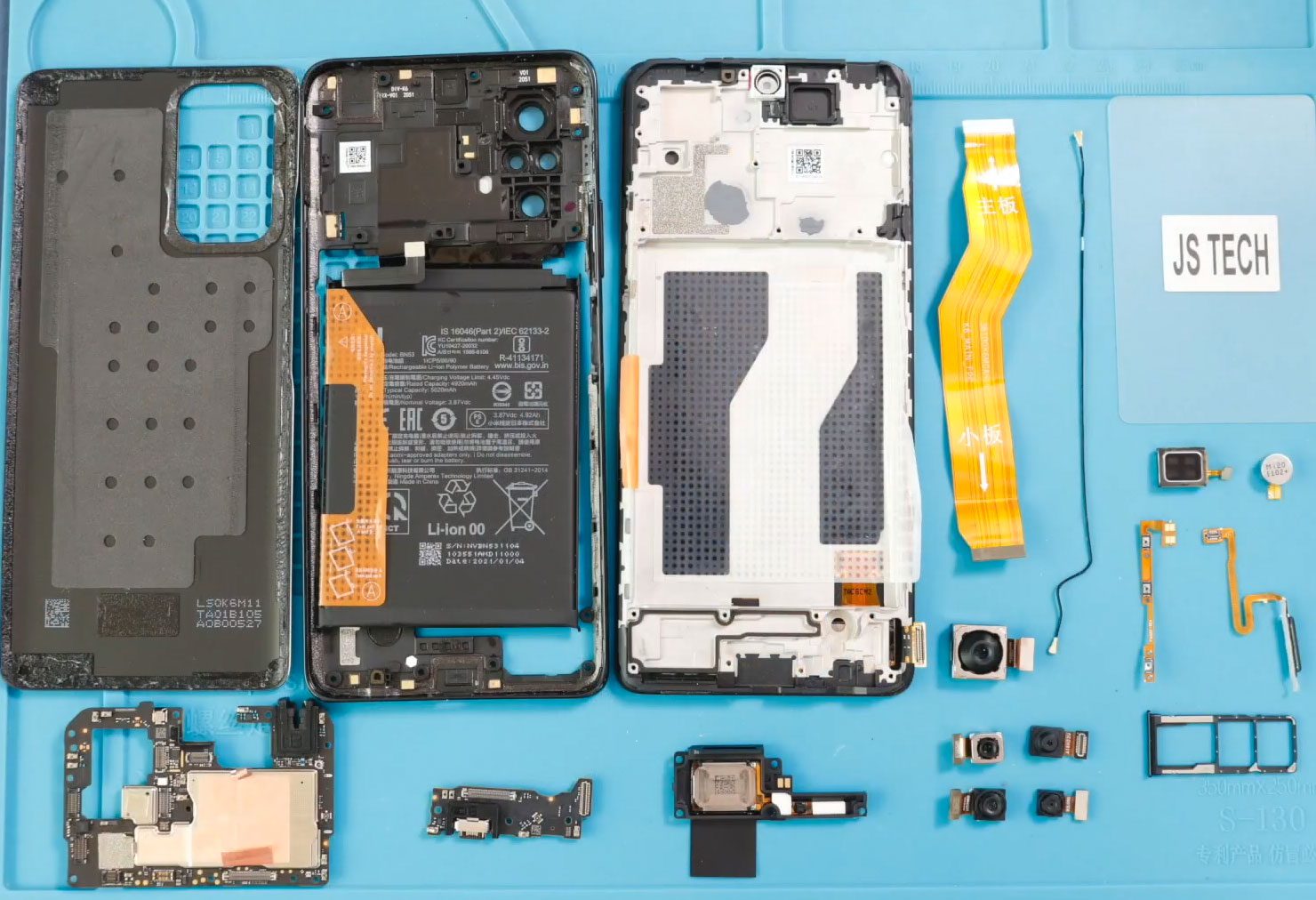 DIY Xiaomi Redmi Note 10 Pro Teardown Repair Guide - DIY Repair Guide ...