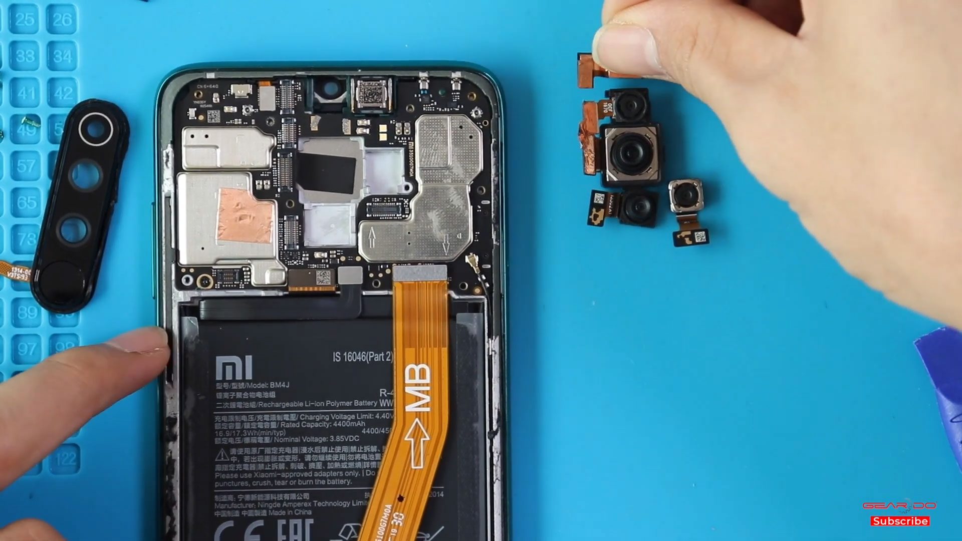 DIY Xiaomi Redmi Note 8 Pro Camera Front & Back Rear Repair Guide - DIY ...