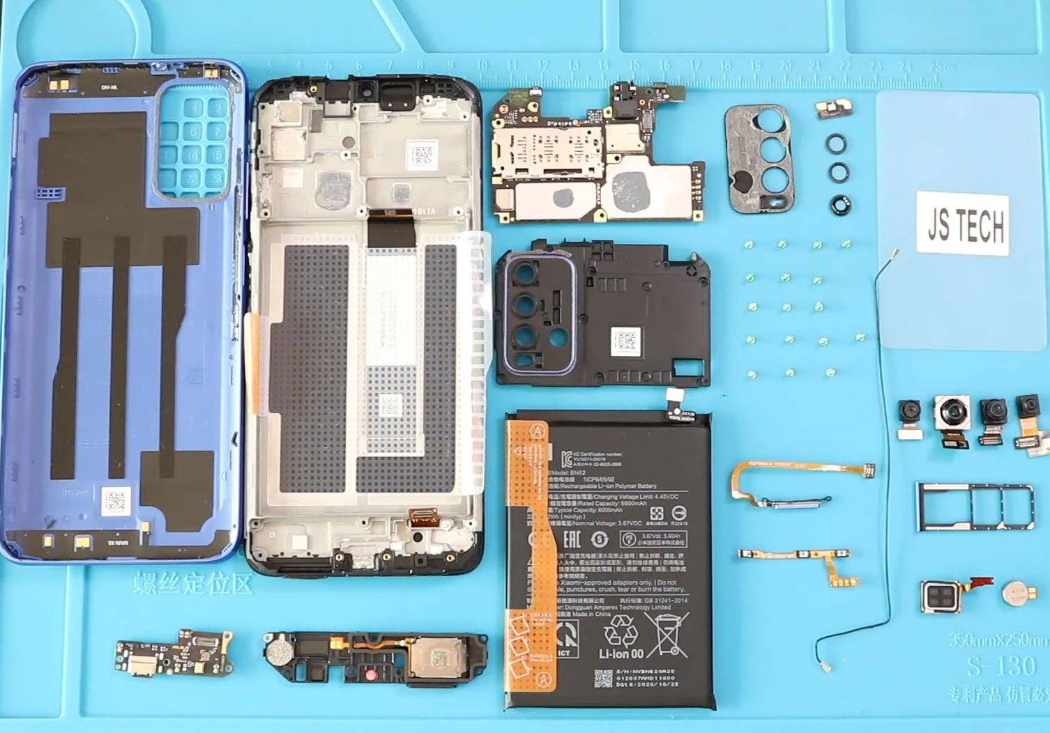 DIY Xiaomi Redmi Note 9 4g | Redmi 9 Power | Poco M3 Teardown Repair ...